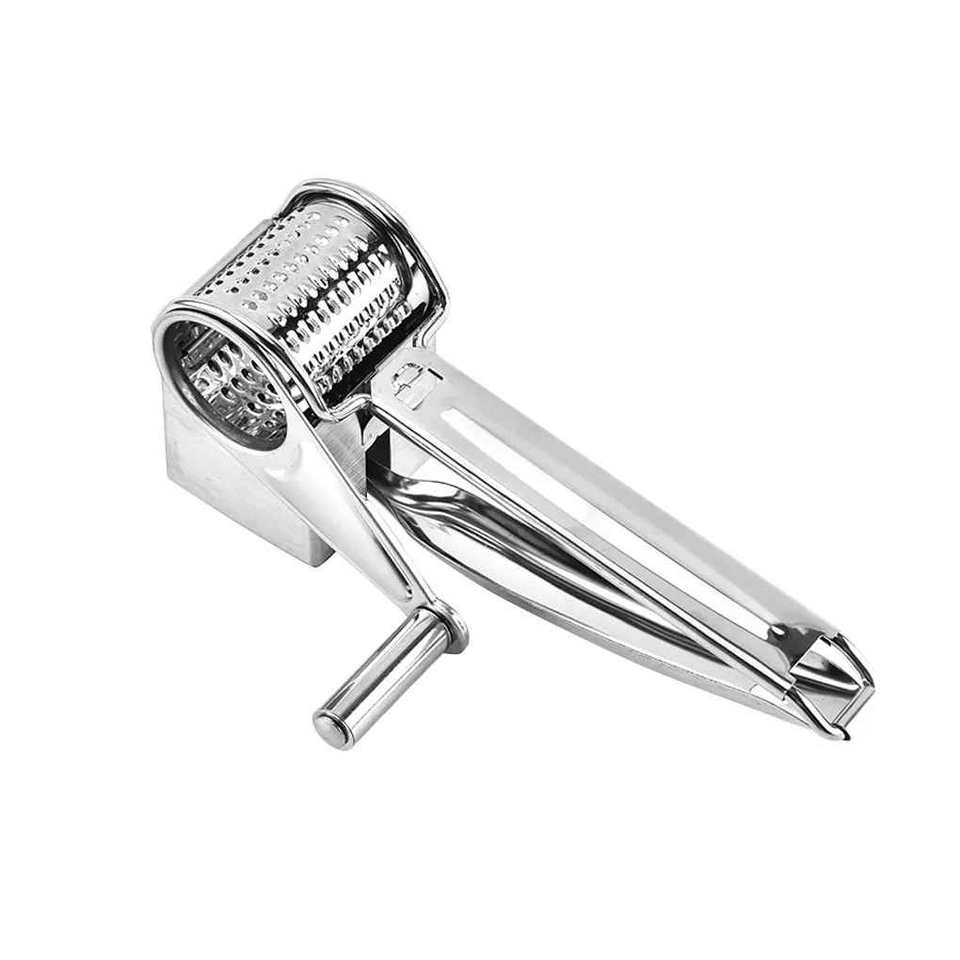 Stainless Steel Hand-Cranked Rotary Cheese Grater Ginger Shredder ...