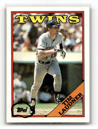 1988 Topps Baseball Card Tim Laudner Minnesota Twins #671 | eBay