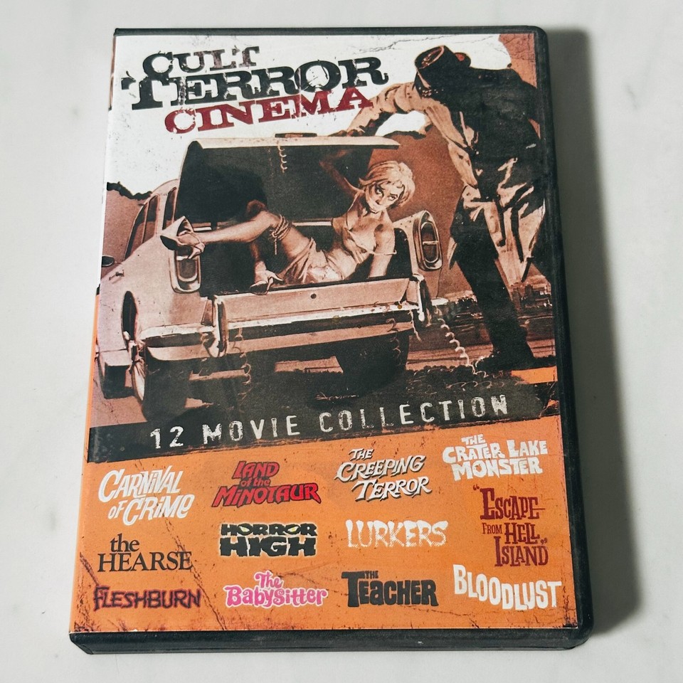 Lot of 24 Horror Movies - DVD Lot of 2 - Cult Terror Cinema - Gore ...