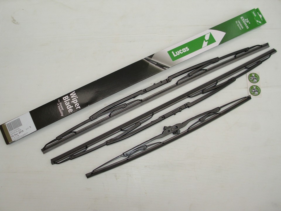 RANGE ROVER L322 WIPER BLADE SET FRONT & REAR OEM- NEW WIPER BLADES ...