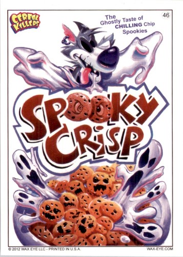 2012 Cereal Killers SPOOKY CRISP #46 | eBay