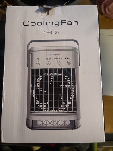 4 Speed Cooling Fan CF-006 with Atmosphere Lamp | eBay