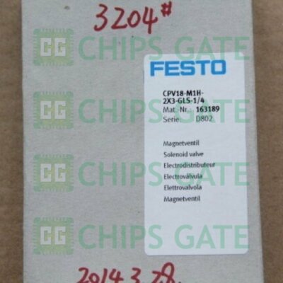 1PCS New FESTO solenoid valve CPV18-M1H-2X3-GLS-1/4 163189 Fast Ship | eBay