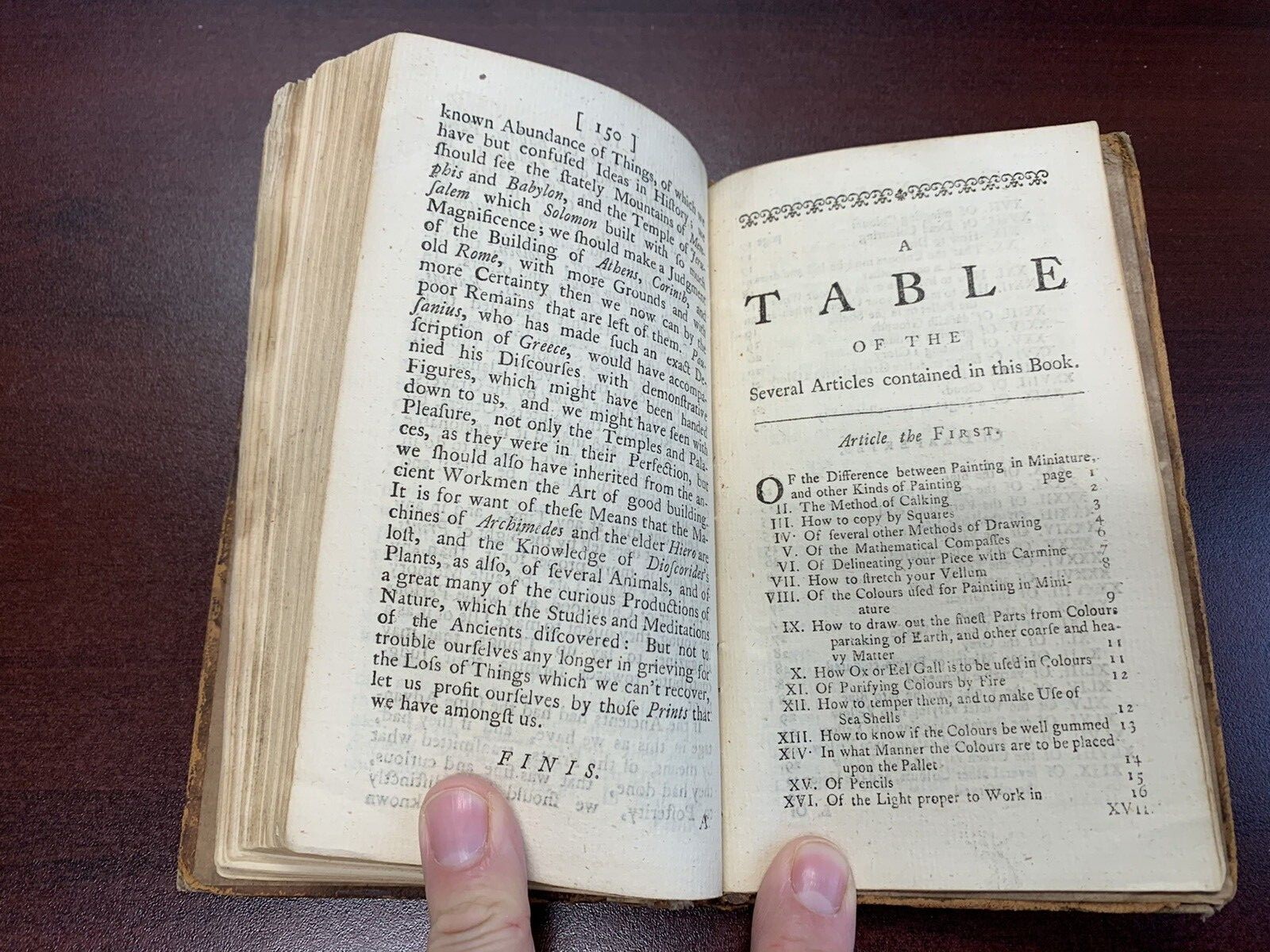 The Art of Painting in Miniature. Claude Boutet. 1752 | eBay