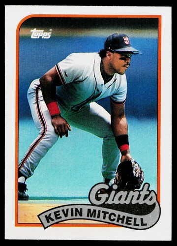 1989 Topps Kevin Mitchell #189 San Francisco Giants | eBay