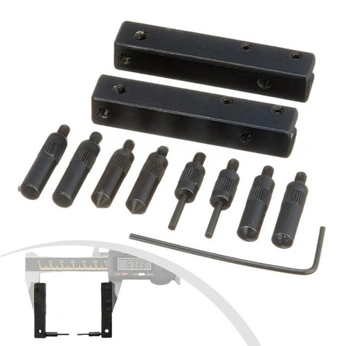 Digital Caliper Accessory Set with Hardened Metal Components for Groove ...
