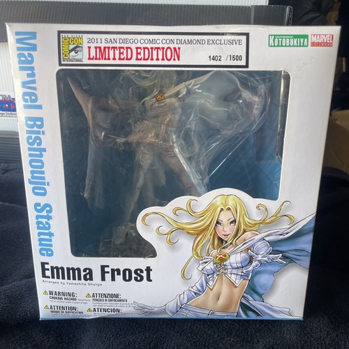 Marvel Bishoujo Statue. Emma Frost Comic Con Diamond Exclusive, New ...