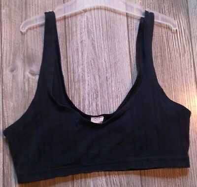 Vintage "Hanro of Switzerland" Smooth Comfort Pointelle Bralette Black ...