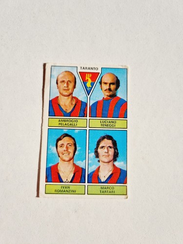 Figurine Pelagalli-Teneggi-Romanzini Ellesse Footballeurs 1971-1972 ...