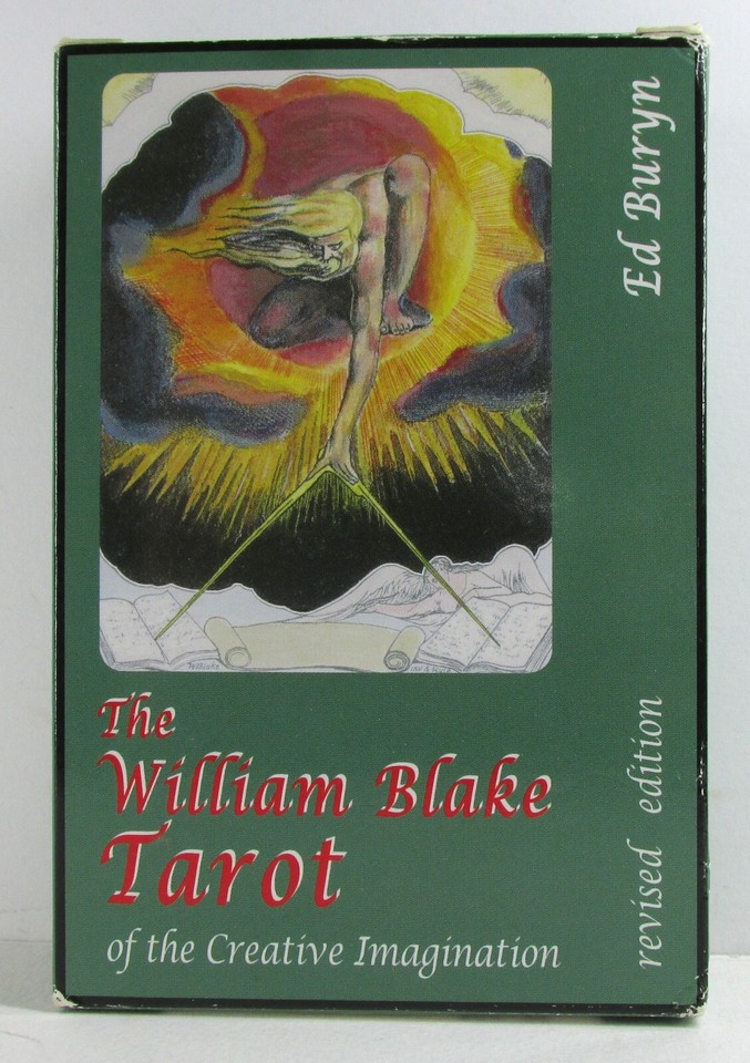 William Blake Tarot Card and 32 pg Booklet * Ed Buryn * 80 Full Color ...