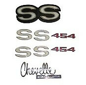 1970 Chevelle SS 454 Emblem Kit | eBay