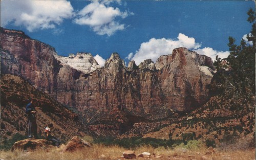 Utah Towers of the Virgin,Zion National Park Mike Roberts Chrome ...
