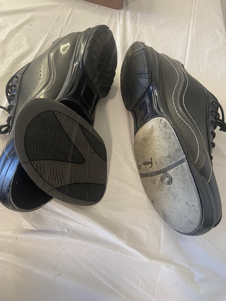 Men's Hammer Force Black/Carbon Left Hand Bowling Shoes-Size 10-Great ...