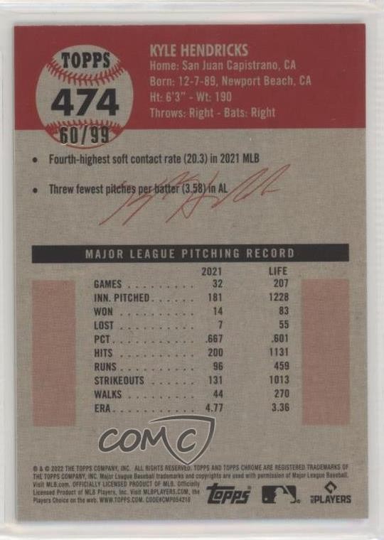 2022 Topps Chrome Platinum Anniversary Green Wave Refractor /99 Kyle ...