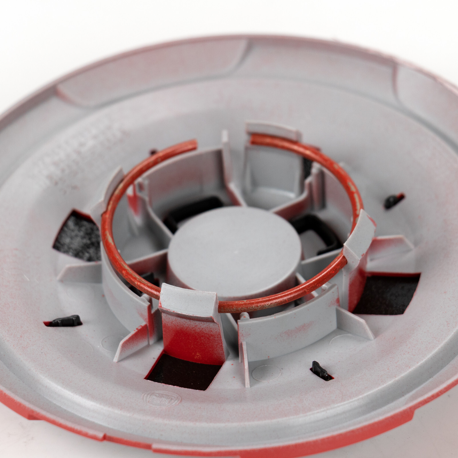 Original Fiat Nabendeckel Felgendeckel Grau Rot Fiat 500 Abarth ab 2016 ...