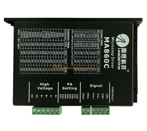 NEW One Leadshine 86 Two-phase Stepper Motor Driver MA860C VAC:18V-80V ...