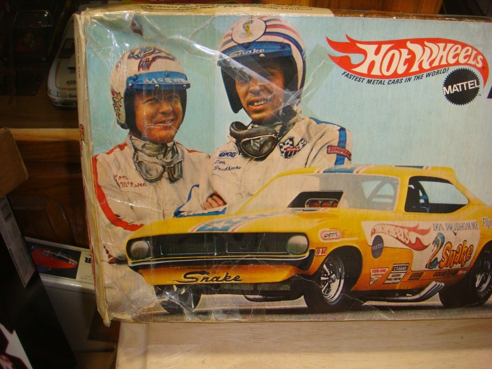 Vintage Mattel Hot Wheels 1969 Mongoose & Snake Drag Race Set | eBay
