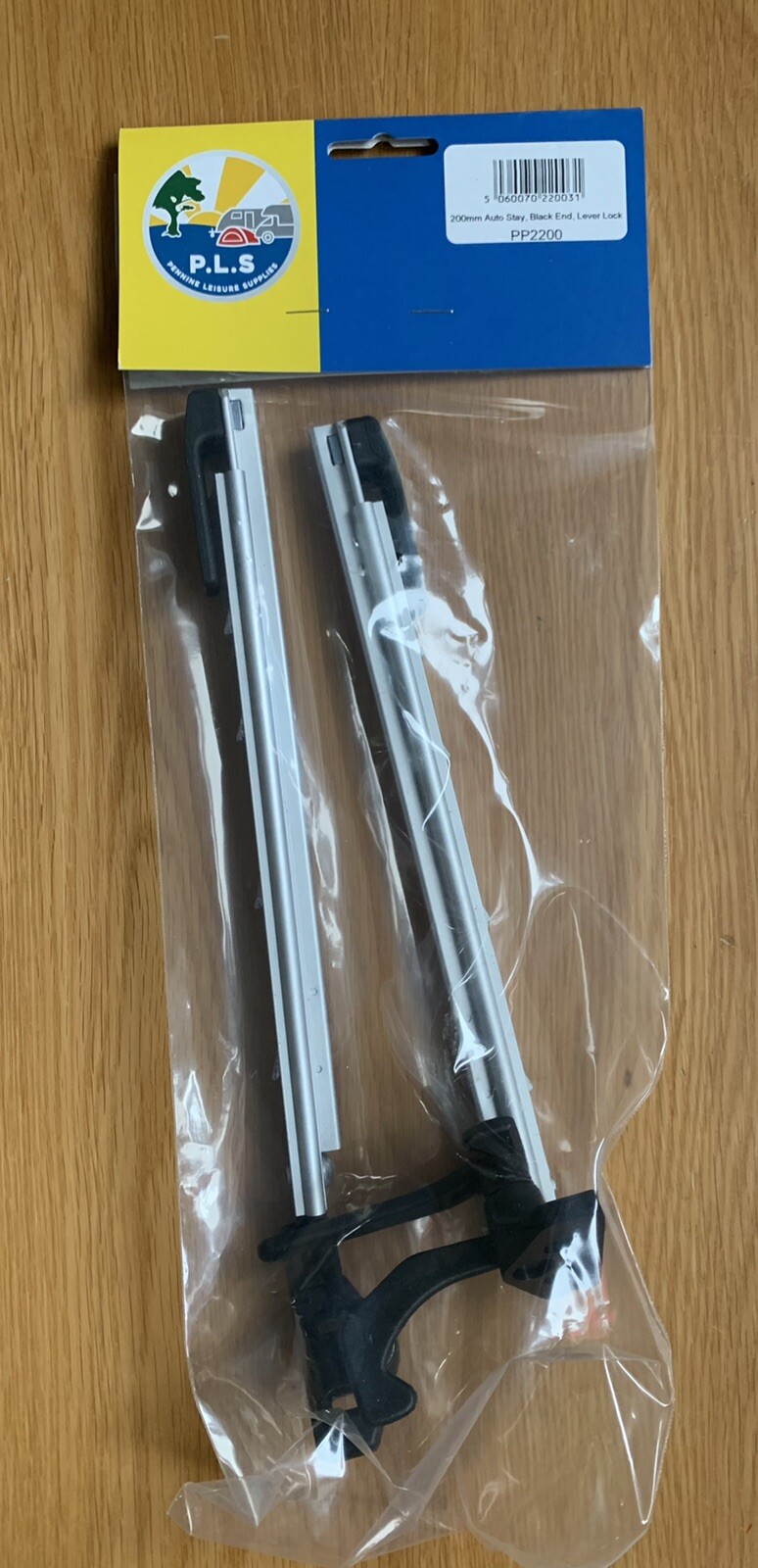 Polyplastic Window Auto Stay Lever Lock 200mm Caravan Motorhome Pair ...