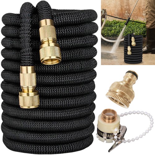 High Pressure Car Washer Watering Hose TPE Garden Irrigation Pipe (75FT ...