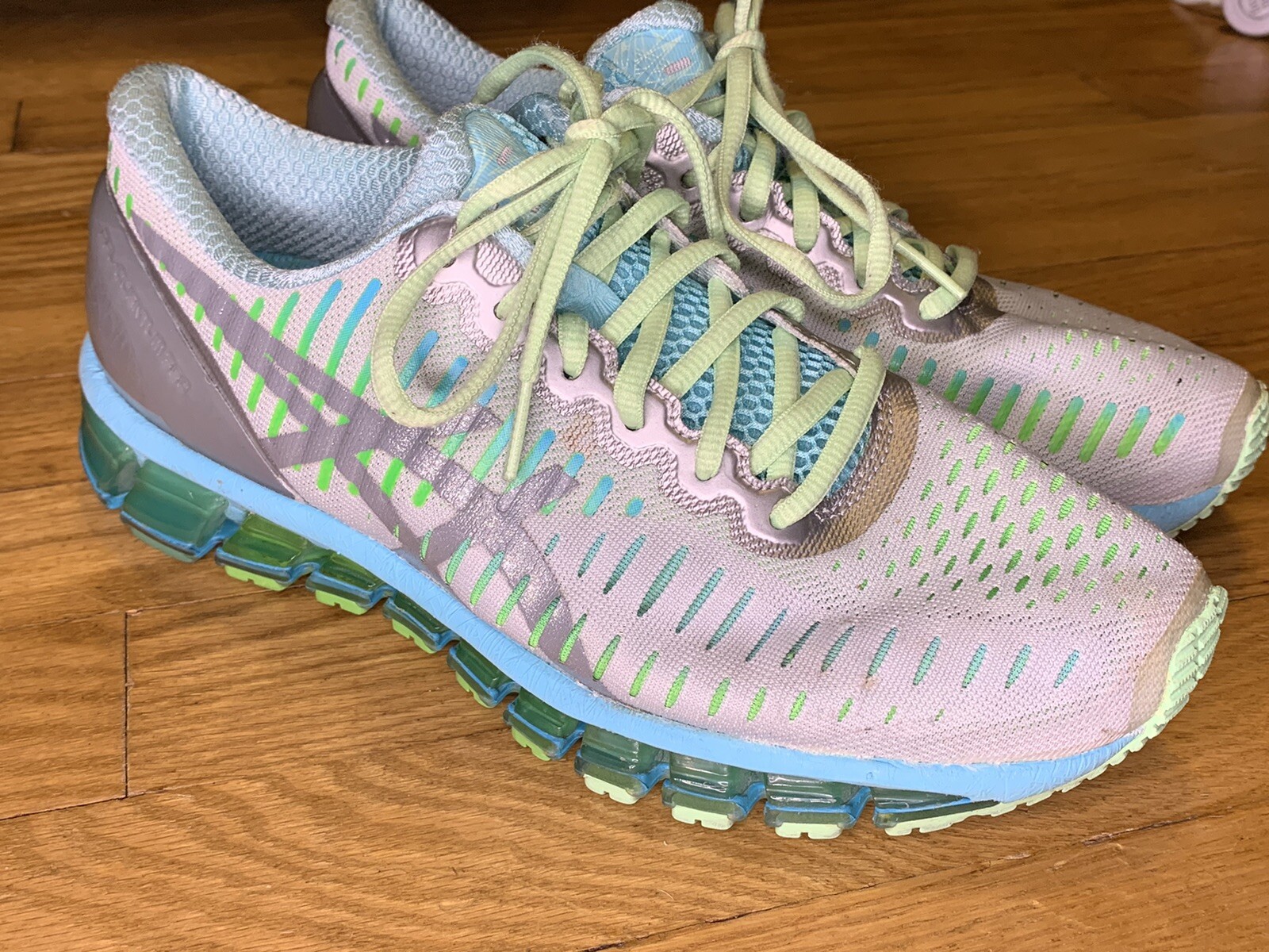 ASICS GEL-Quantum 360 Gray Blue Green Size 8 T5J6N | eBay