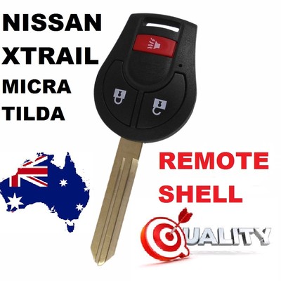 Replacement Remote car key suitable for Nissan Tiida X Trail Micra K12 ...