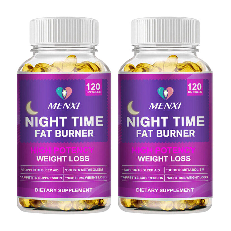 Night Time Fat Burner Supplement For Fat Burn Weight Loss Appetite ...
