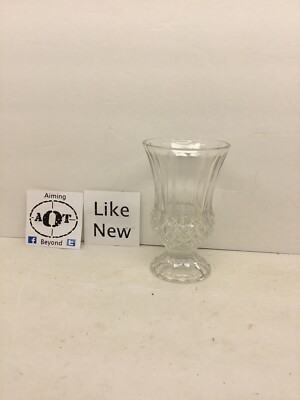Vintage Diamond Cut Crystal Glass Cup 4" X 6" - Bar / Cosplay / King ...