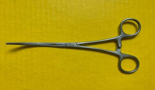 Pilling Surgical DeBakey Bainbridge Vascular Clamp, Curved, 7.75" REF ...
