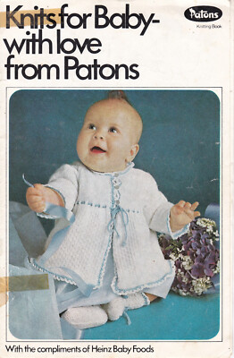Patons Knits for baby - with love - Heinz | eBay Australia