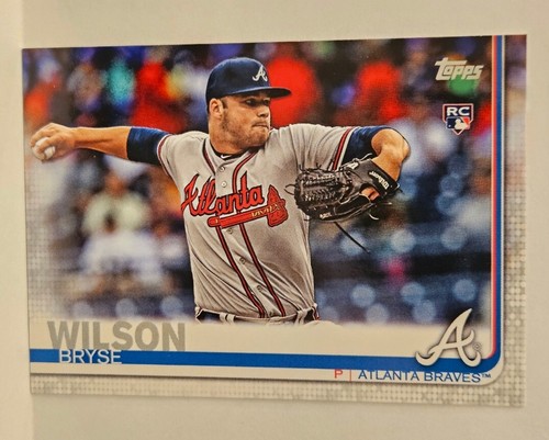 2019 Topps #641 Bryse Wilson RC Atlanta Braves | eBay