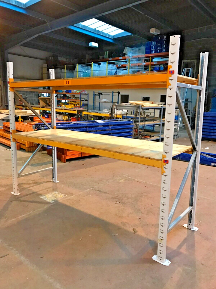 1 Bay of Low Level Shelving/Racking for garage, stores, workshop ...