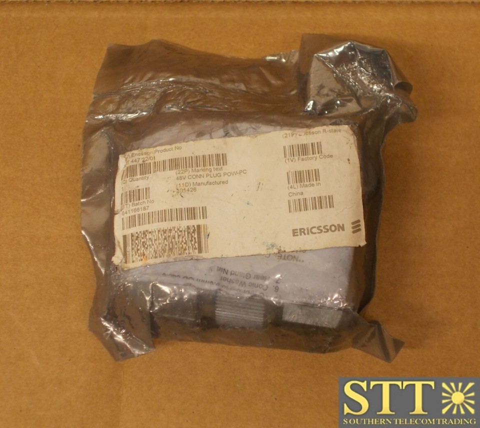 RPT44722/01 ERICSSON 2 WAY 48V POWER CONNECTOR PLUG NEW | eBay