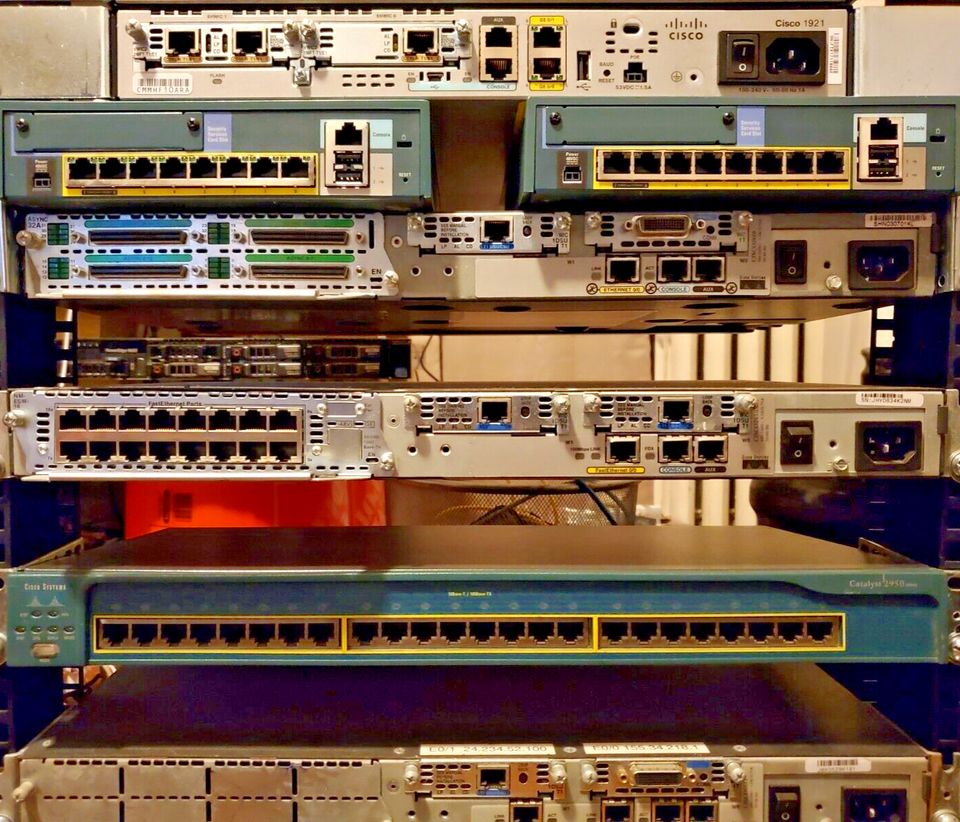 CISCO Ultimate CCNP CCIE R&S Voice Home Lab Kit - Rack NOT included! | eBay
