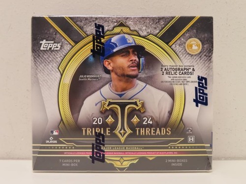 2024 Topps Triple Threads MLB Baseball Factory Sealed Hobby Box | eBay