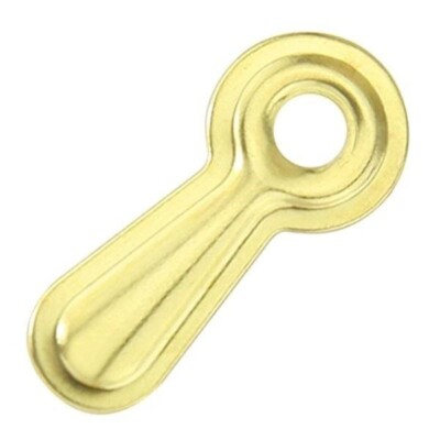 50 Ribbed Brass Picture Frame 3/4" Turn Button Fasteners Framing ...