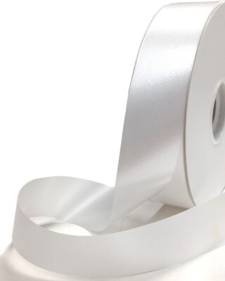 NEW Poly Tear Ribbon - Premium Florist Ribbon 30mm x 91metres - White ...
