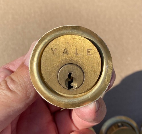 Vintage Antique Lock Cylinders (5 each) Yale - USA made | eBay