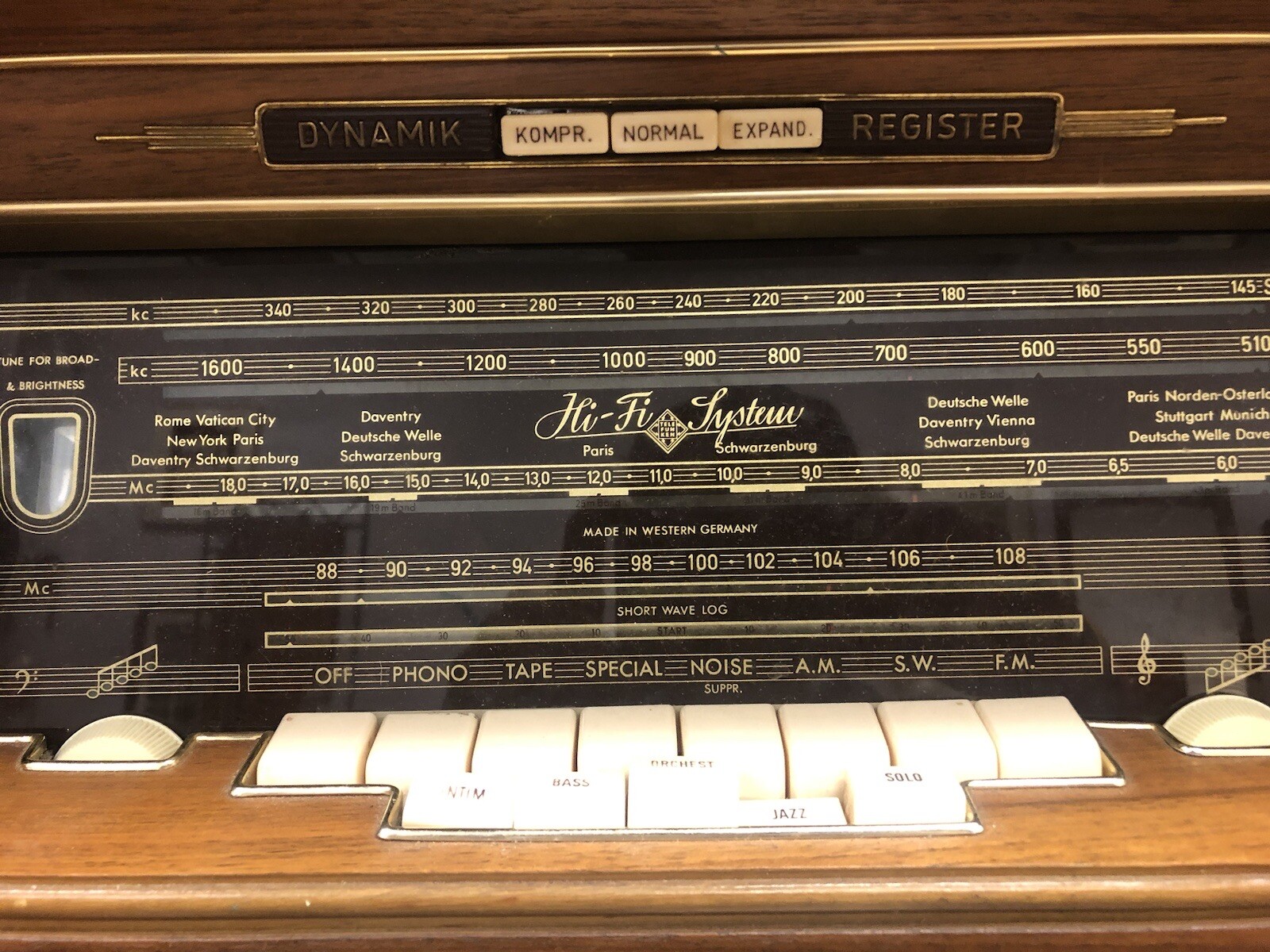 MCM Telefunken Stereo Console Bluetooth Bar Project | eBay