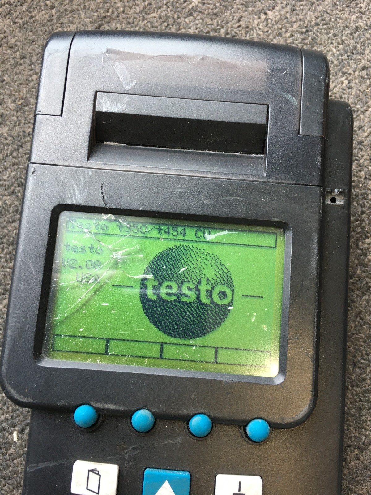 Testo 350-XL Flue Gas Analyzer / 454 Control Unit Please read | eBay