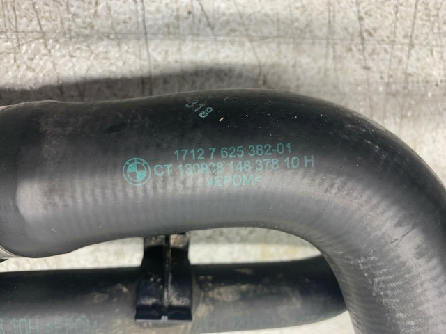 12-14 BMW F30 328 XI Radiator Cooling Upper Hose OEM 17127625382 ...