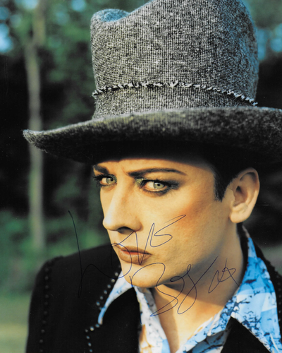 Boy George of Culture Club original autographed 8X10 #6 | eBay
