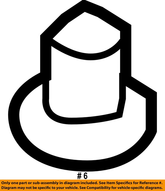 Mazda TD1156694 Genuine OEM Factory Original Insulator Fastener for ...