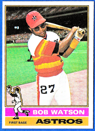 1976 Topps Baseball Card #20 Bob Watson (Houston Astros) .... S00342 | eBay