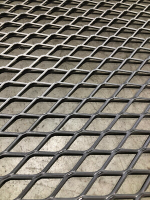 Streckmetall Streckgitter - Gitter Zaun Geländer Blech Stahl Metall ...