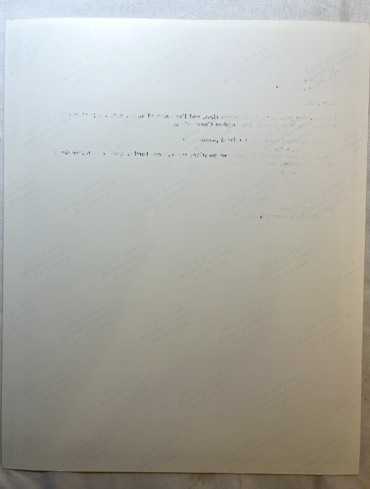 Gregory Jarvis 8x10 Press Release Photo ORIGINAL NASA B&W Challenger ...