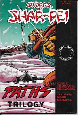 Swords of Shar-Pei Paths Trilogy TPB Caliber Press 1991 samurai dog ...
