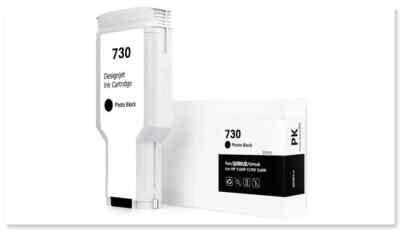 Photo Black Ink Cartridges for HP 730 For HP DesignJet T1600 T1700 ...