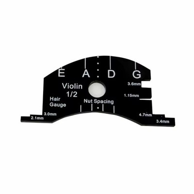 1/2 Violin Bridge Multifunctional Mold Template String Spacing Nut ...
