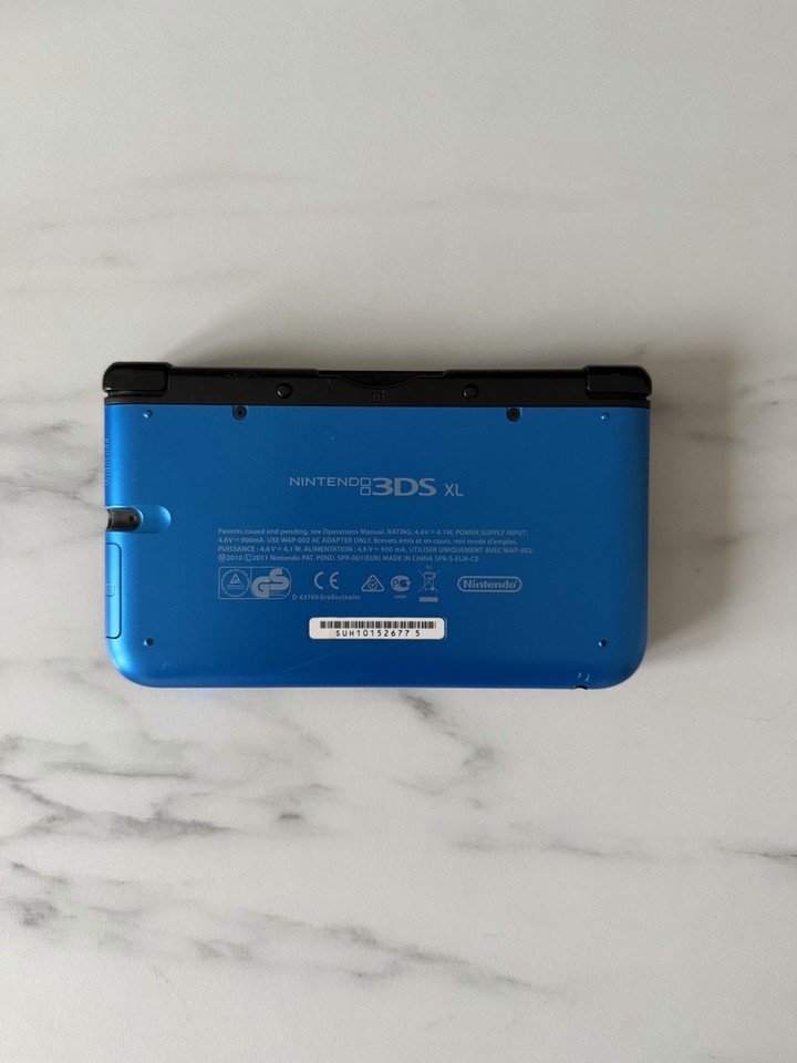 Nintendo 3DS XL Handheld Console - Metallic Blue - Tested - Good ...