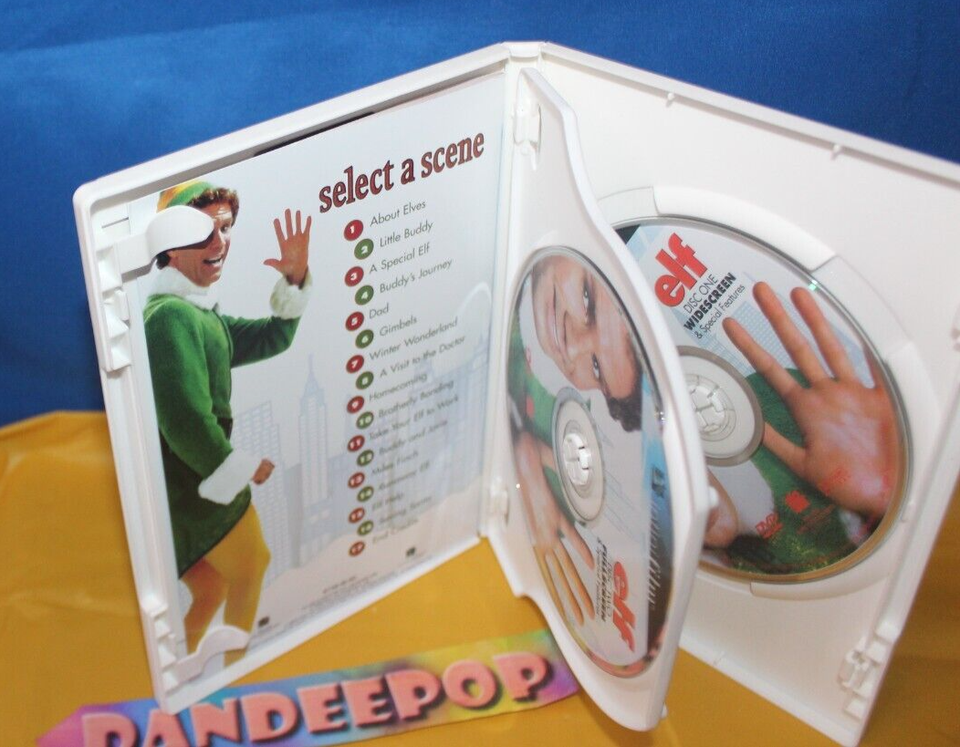 Elf (DVD, 2016, 2-Disc Set) Movie 883929387496| eBay